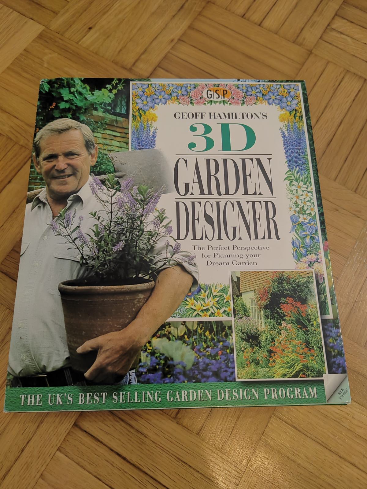 Vintage PC igra Big Box Geoff Hamiltons 3D Garden Designer