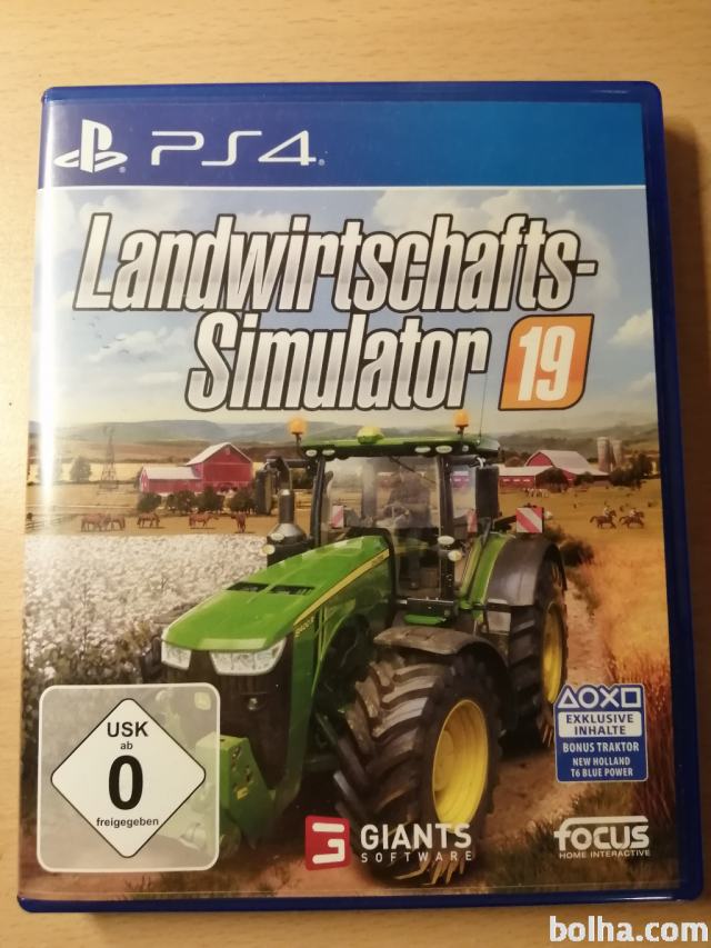 Farming simulator 2019 ps4 igra