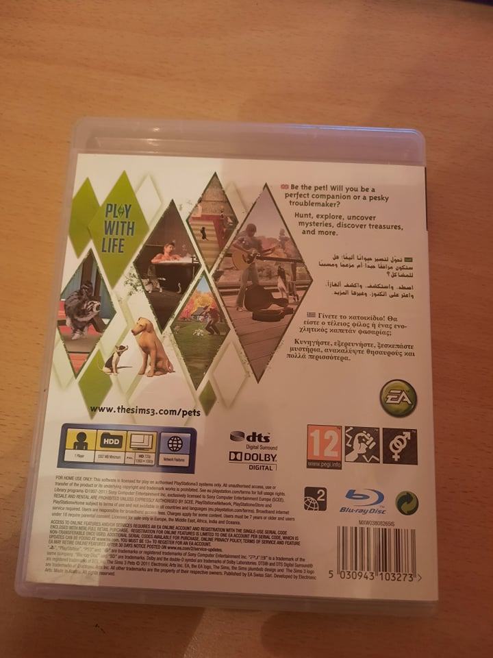 Sims 3 Pets za PS3