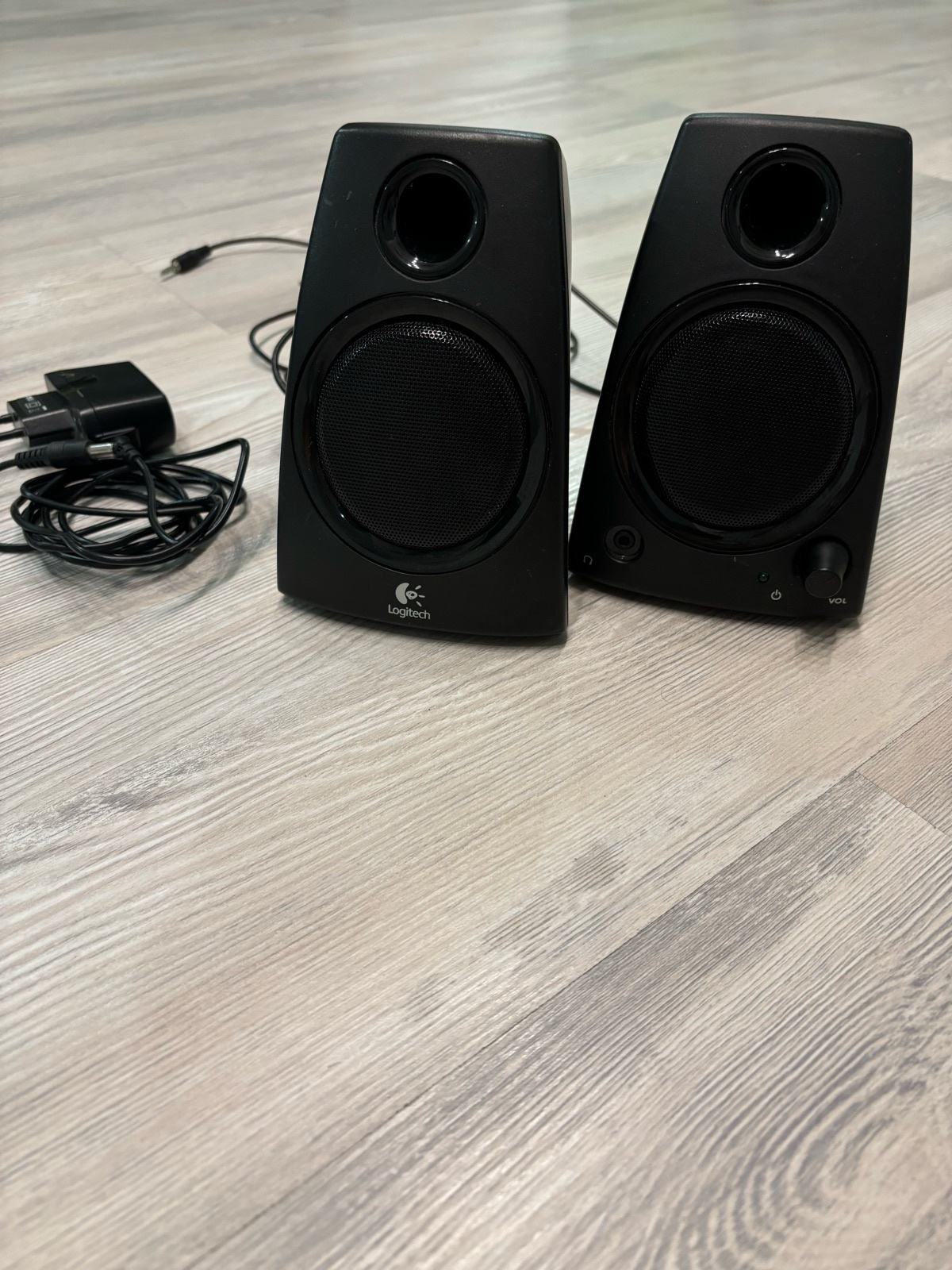 Logitech Z130 zvočniki – rabljeni, delujoči