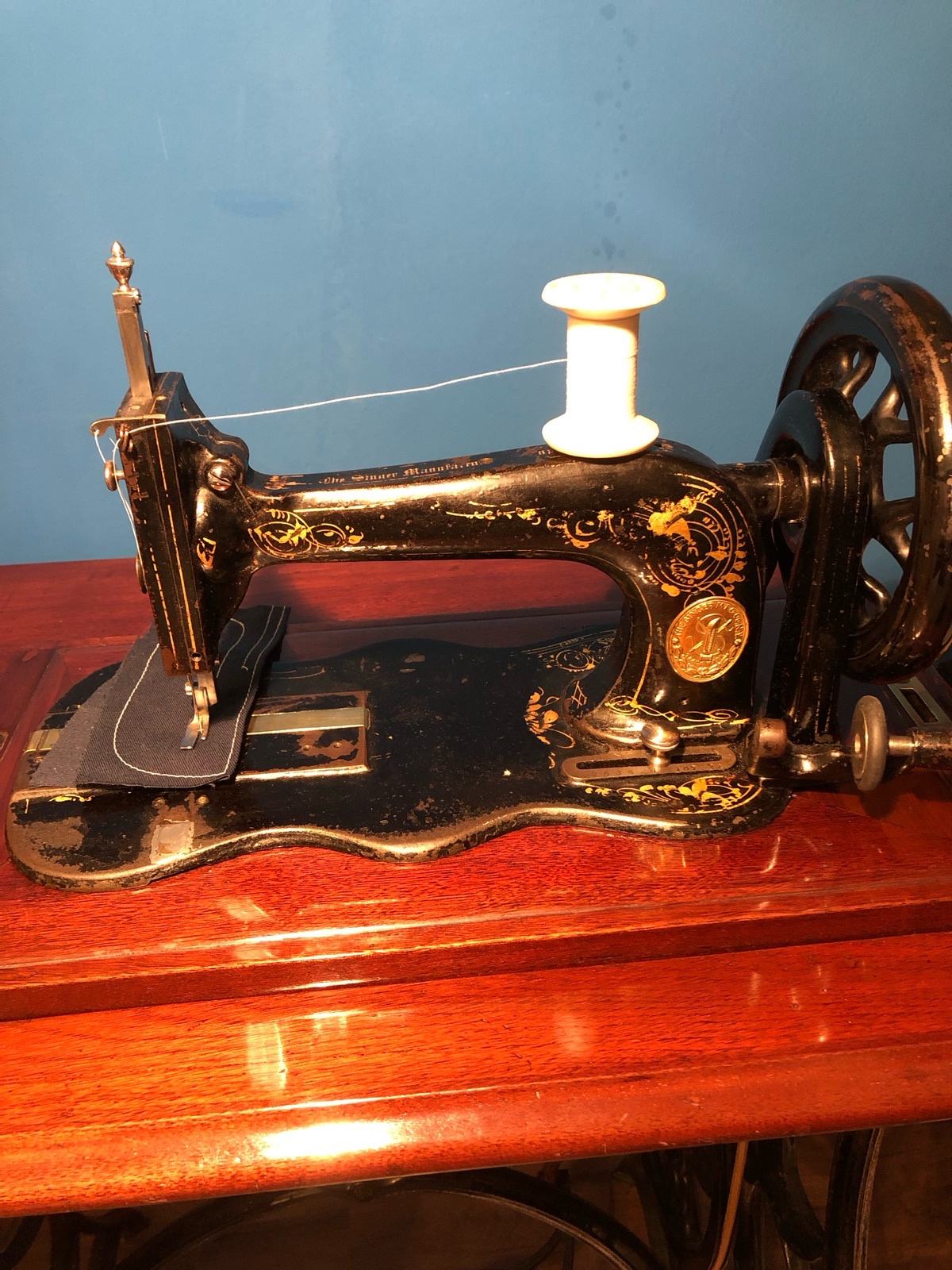 SINGER 12k - 1873 - restavriran