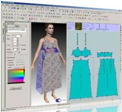 CAD program za izradu krojnih slika CREA