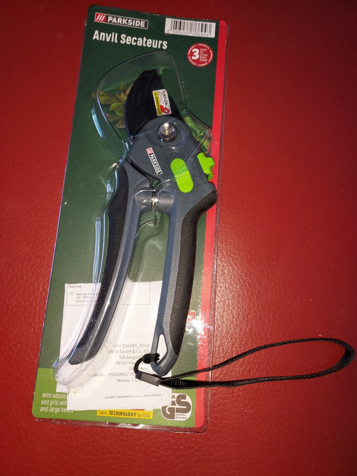 Škarje ročne vrtne nove