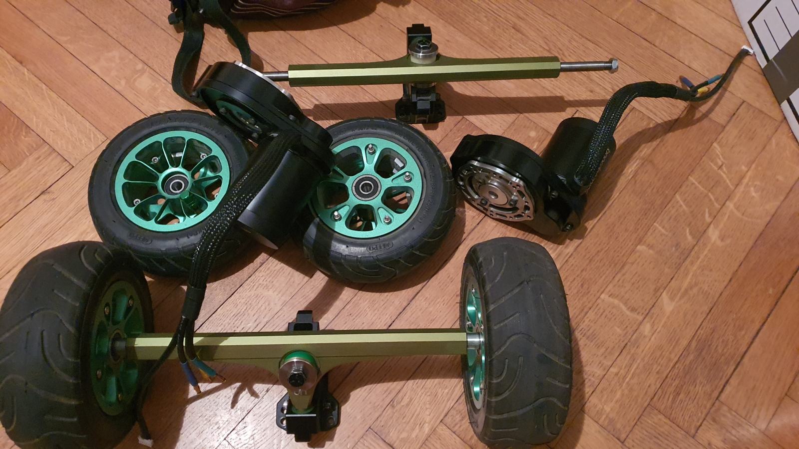 High end eskate drivetrain Boardnamics geardrive AT
