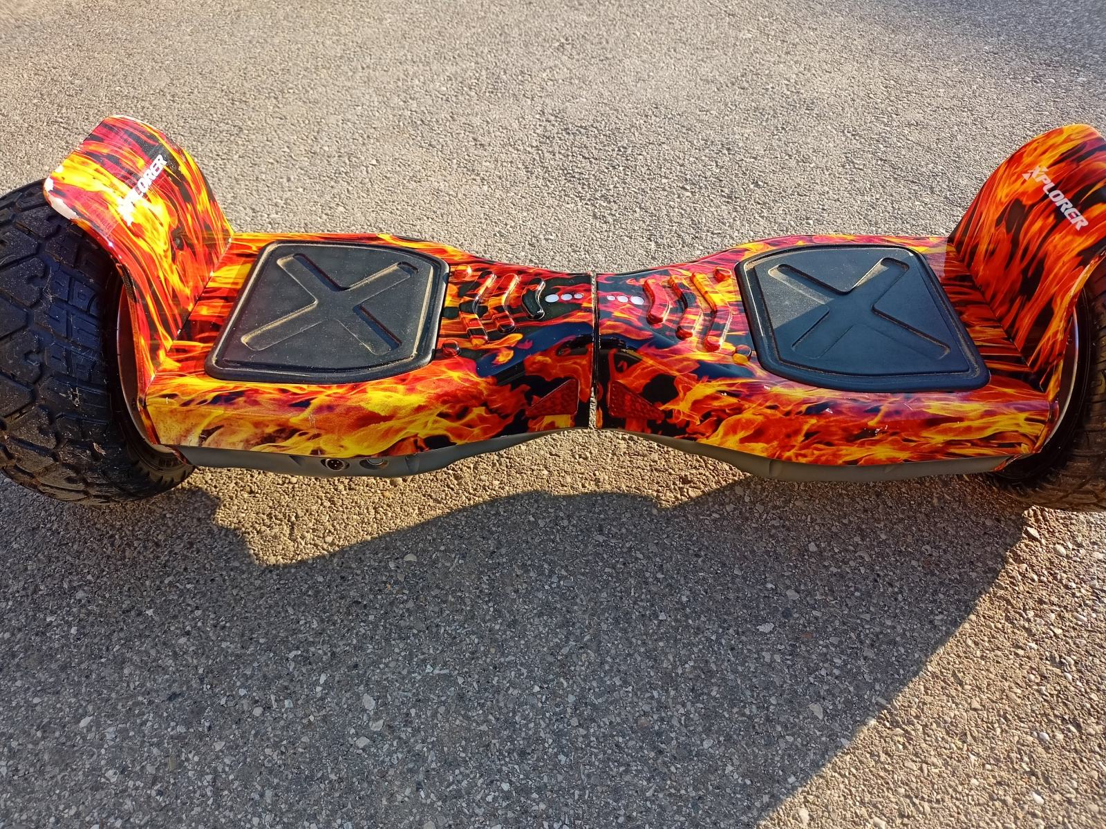 HOVERBOARD XPLORER WARIOR 8 FLAME