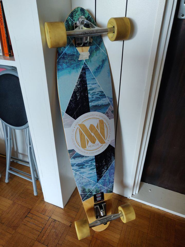 Longboard Mercer 38 - Wheels 70 mm 82a - Compound Trucks