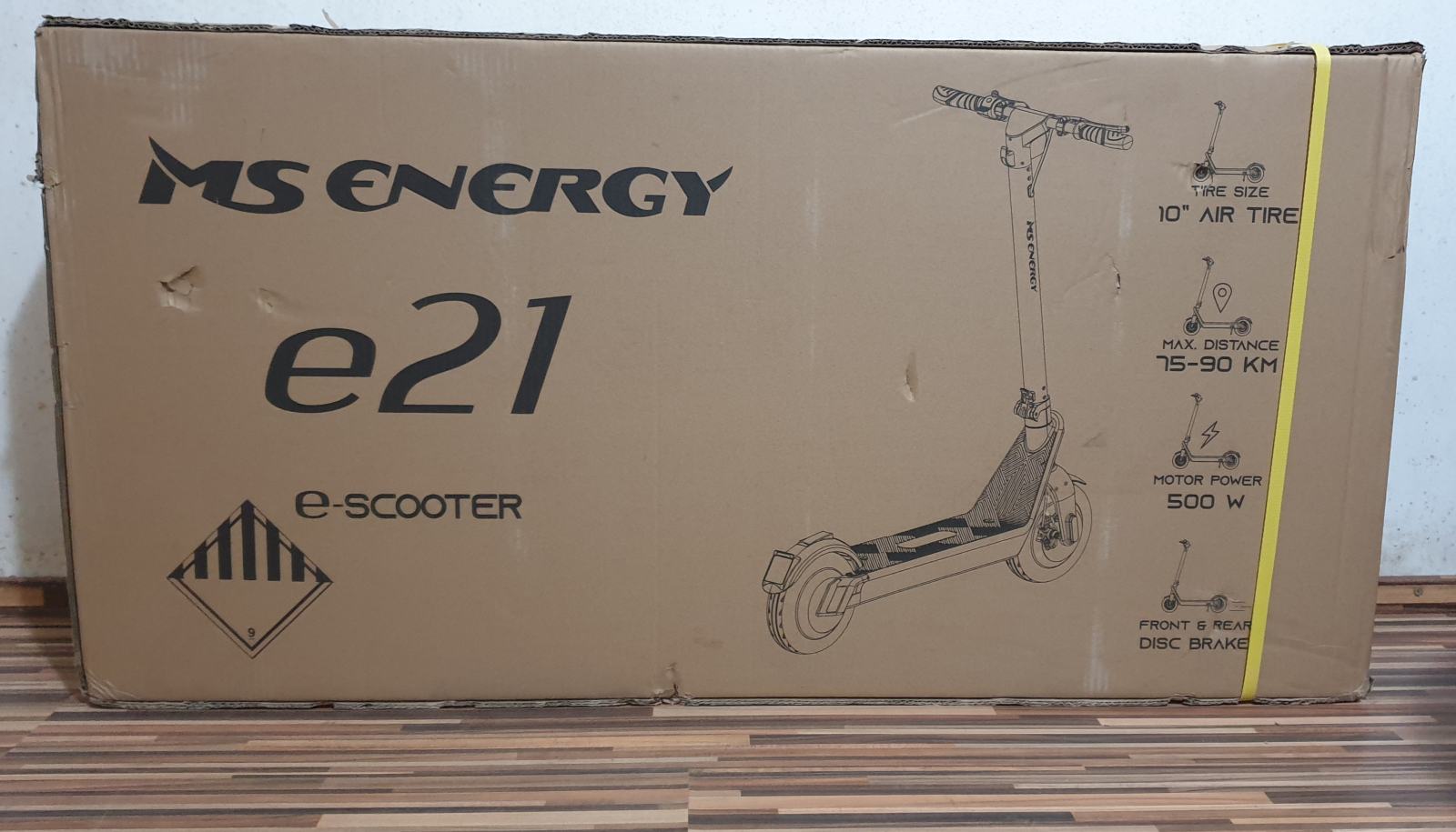 MS ENERGY - Električni SKIRO E21 (NOV) Domet do 90km ,500w