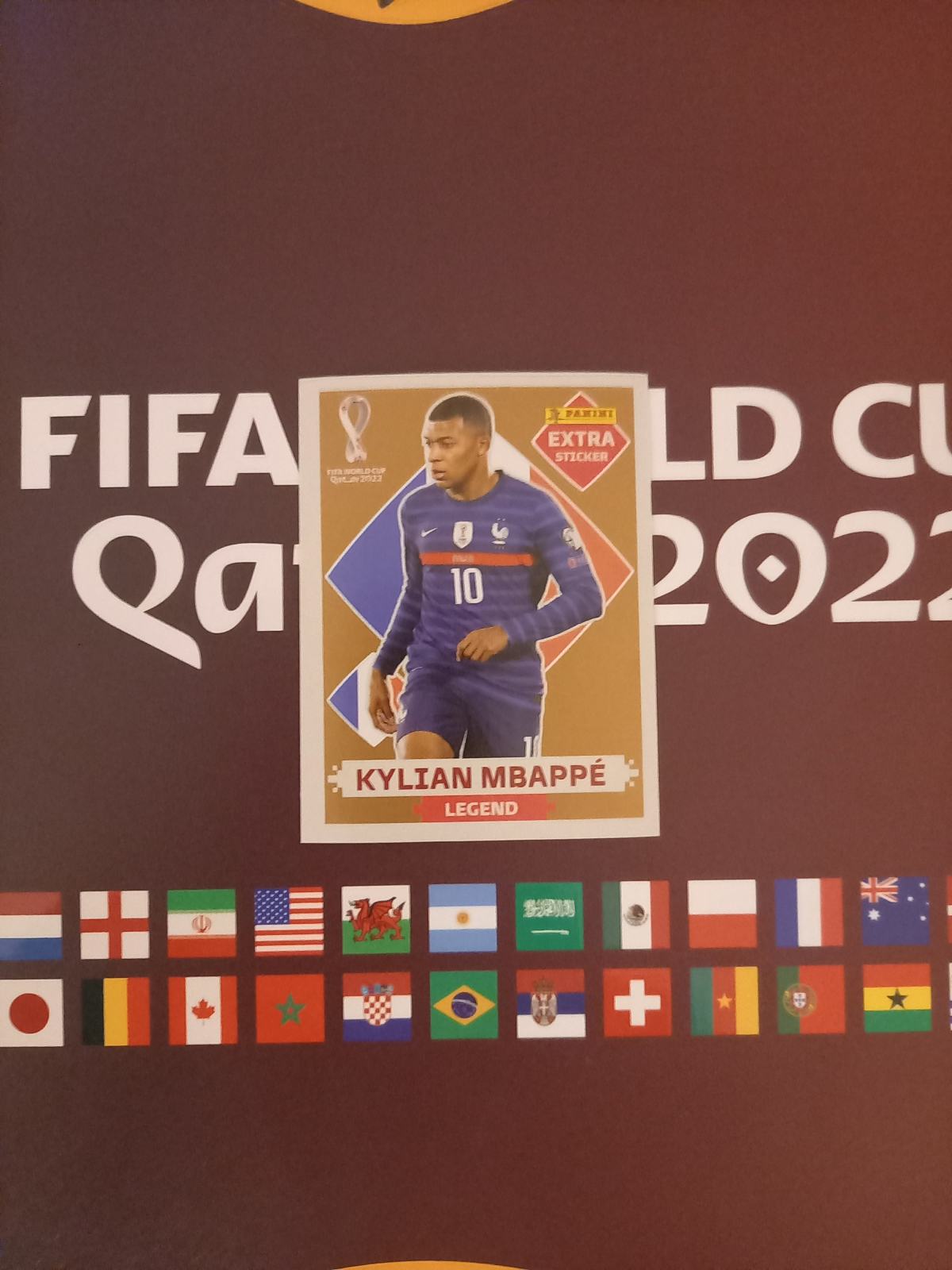 Extra Sticker Kylian Mbappé