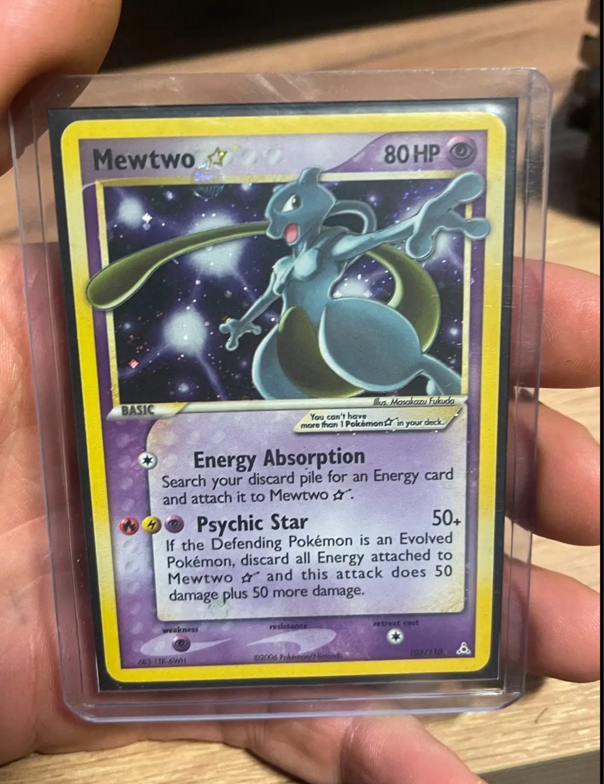 Mewtwo GOLD STAR! (shiny mewtwo) CENA PO DOGOVORU