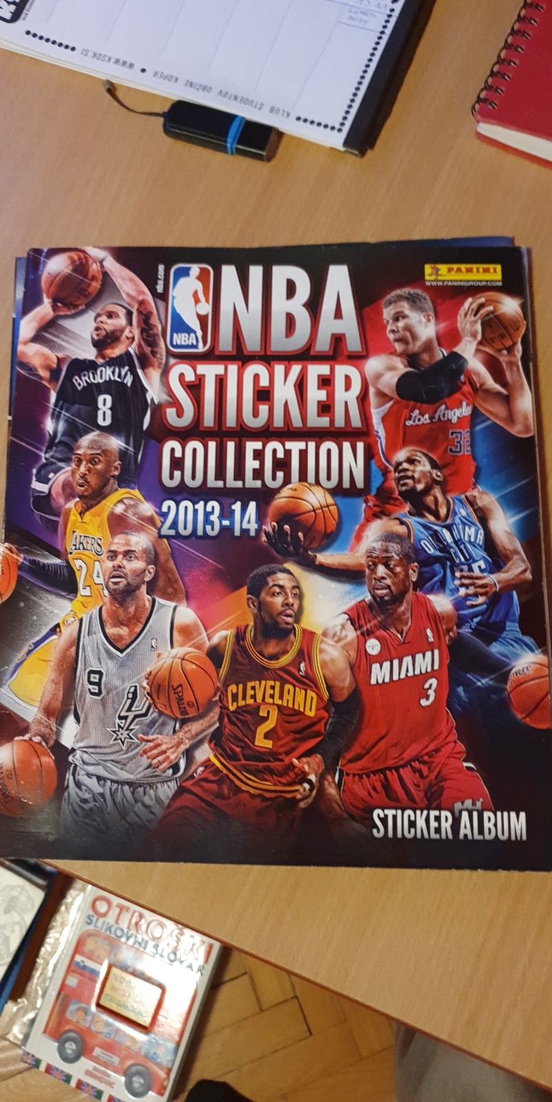 Prodam album NBA STICKER COLLECTION 2013-2014 (MEMORABILIA)