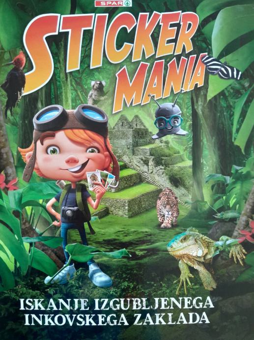 STICKER MANIA (SPAR MANIA 2024)KOMPLET ALBUM + 200 SLIČIC