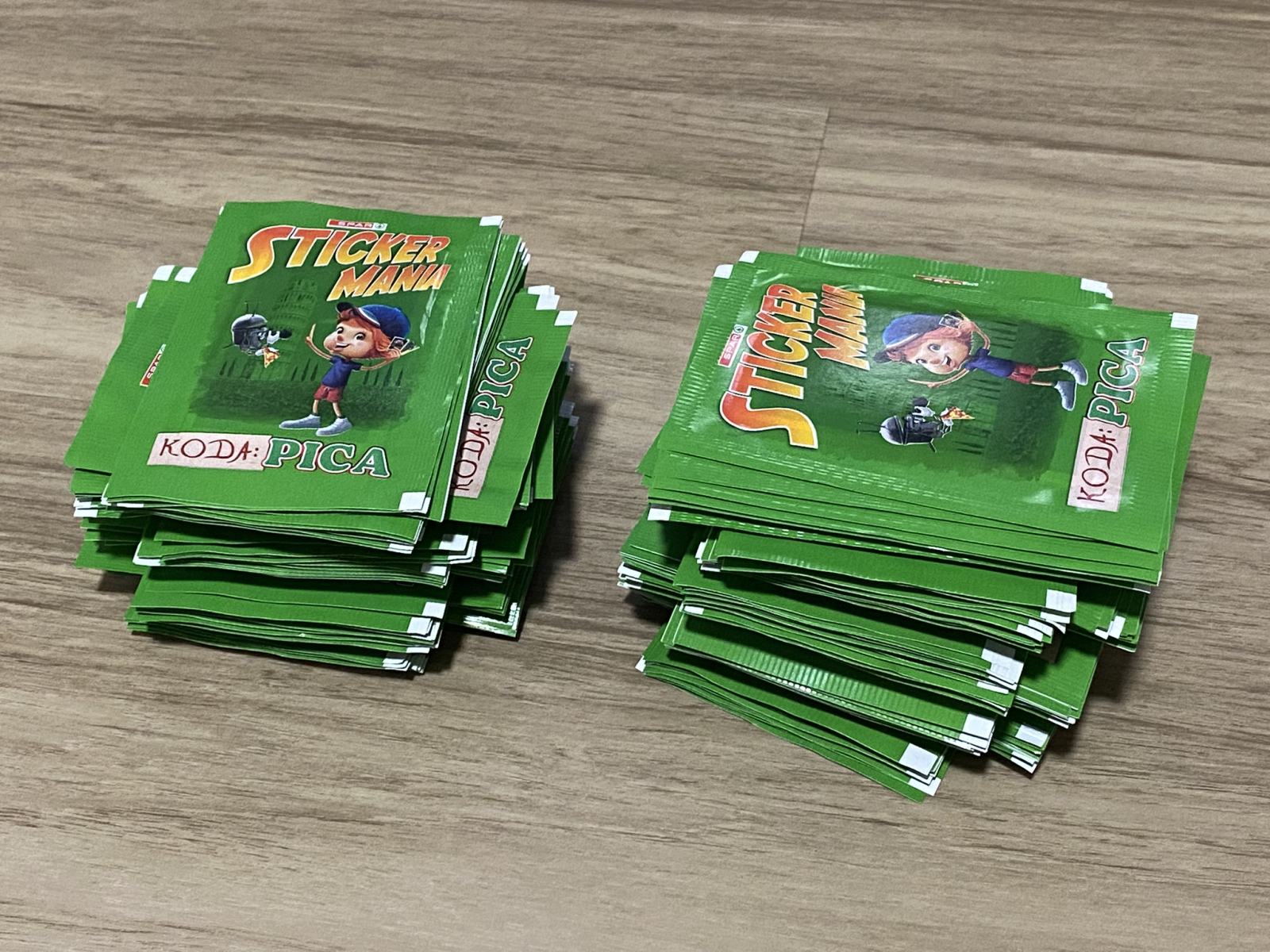Spar sličice STICKER MANIA Odkrivamo skrivnosti Italije, Koda: Pica