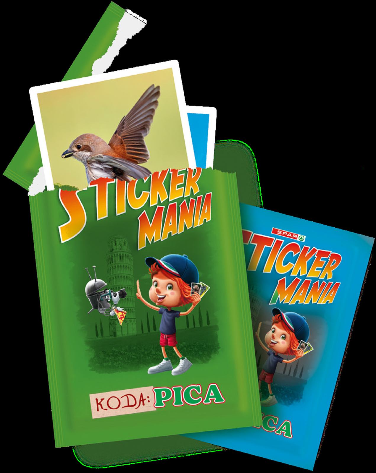 Spar stickermania 2026 KODA PICA