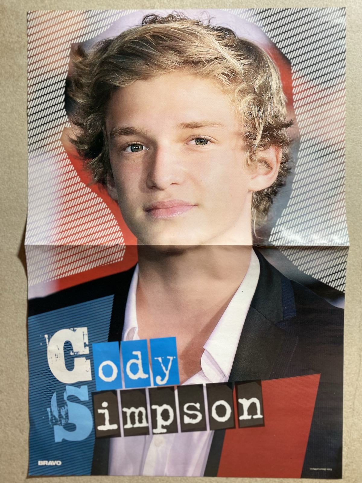 Plakat CODY SIMPSON / poster David Villa Sánchez - NOVO prodam
