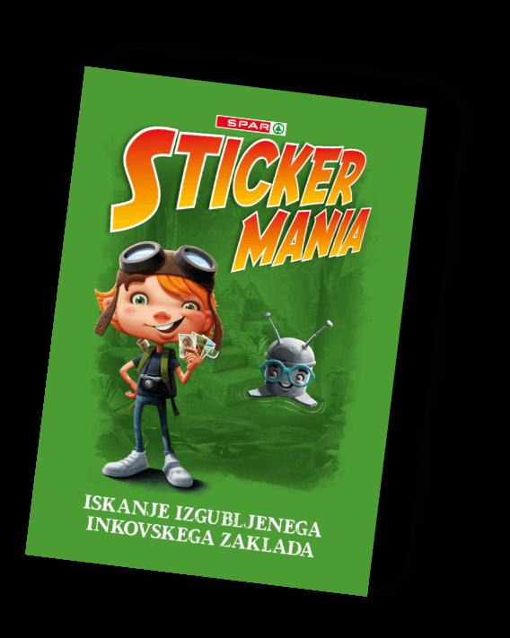 SPAR Sticker Mania, 4 zavojčki naprodaj