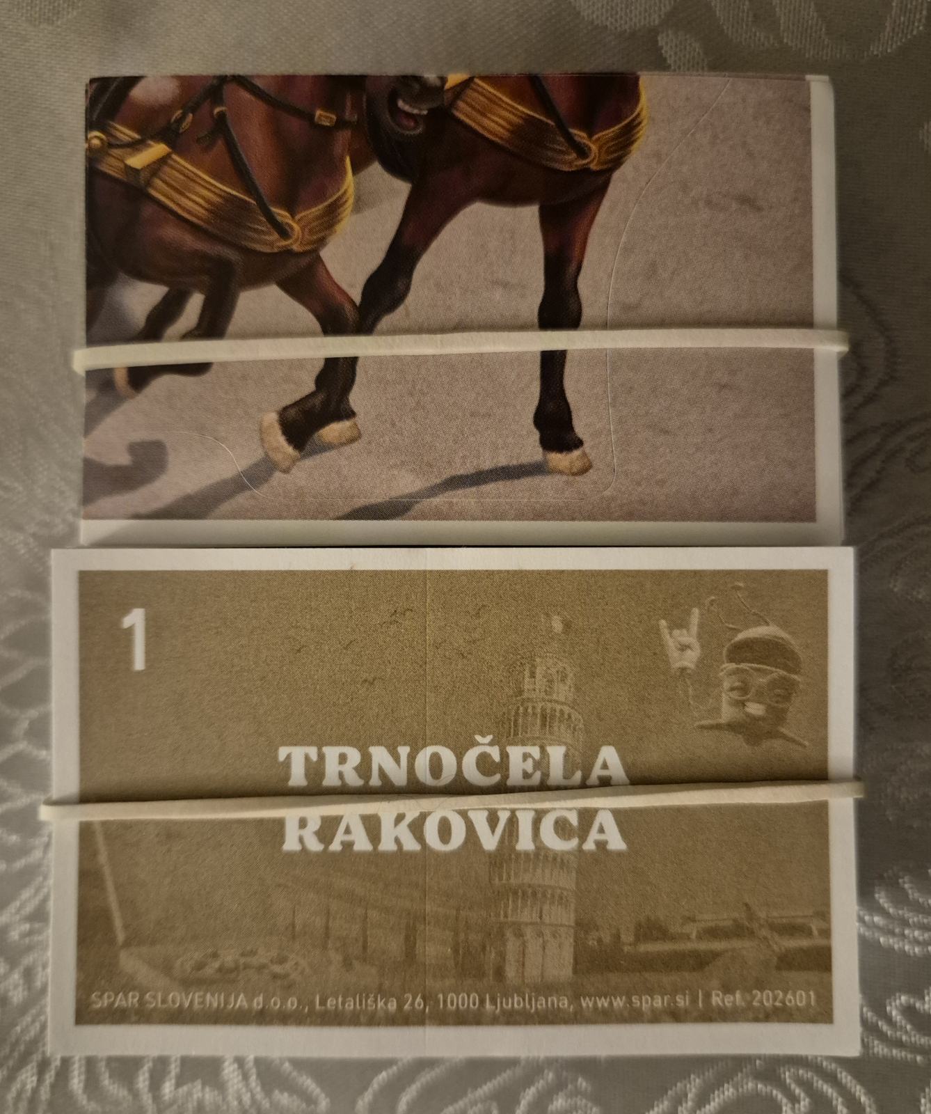 Spar Sticker mania, Stickermania koda PICA, vseh 200 različnih sličic