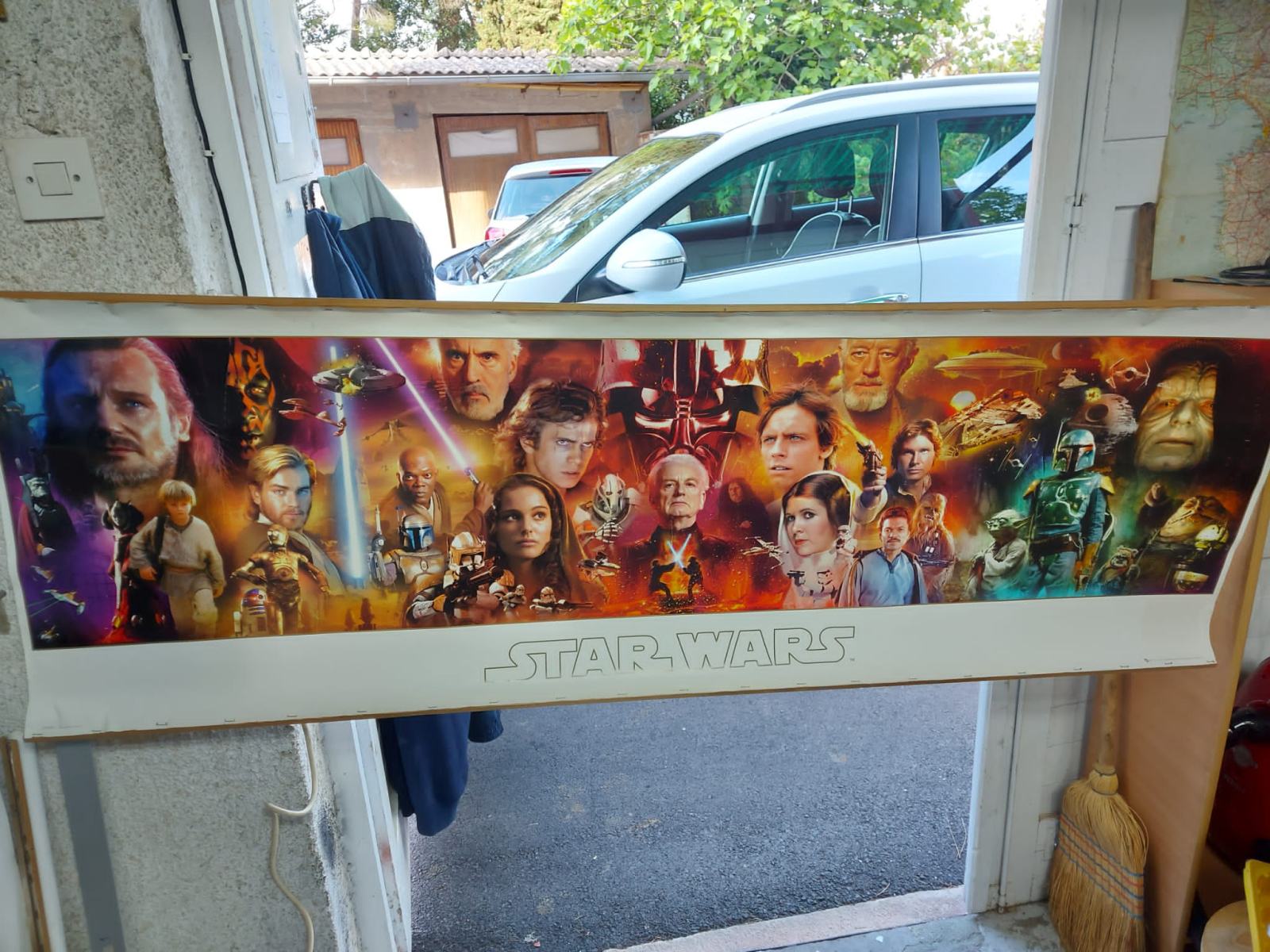 STAR WARS POSTER ALL MOVIES
