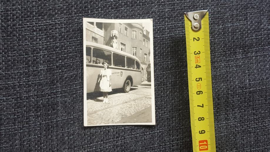 Stara fotografija autobus 1949. godina