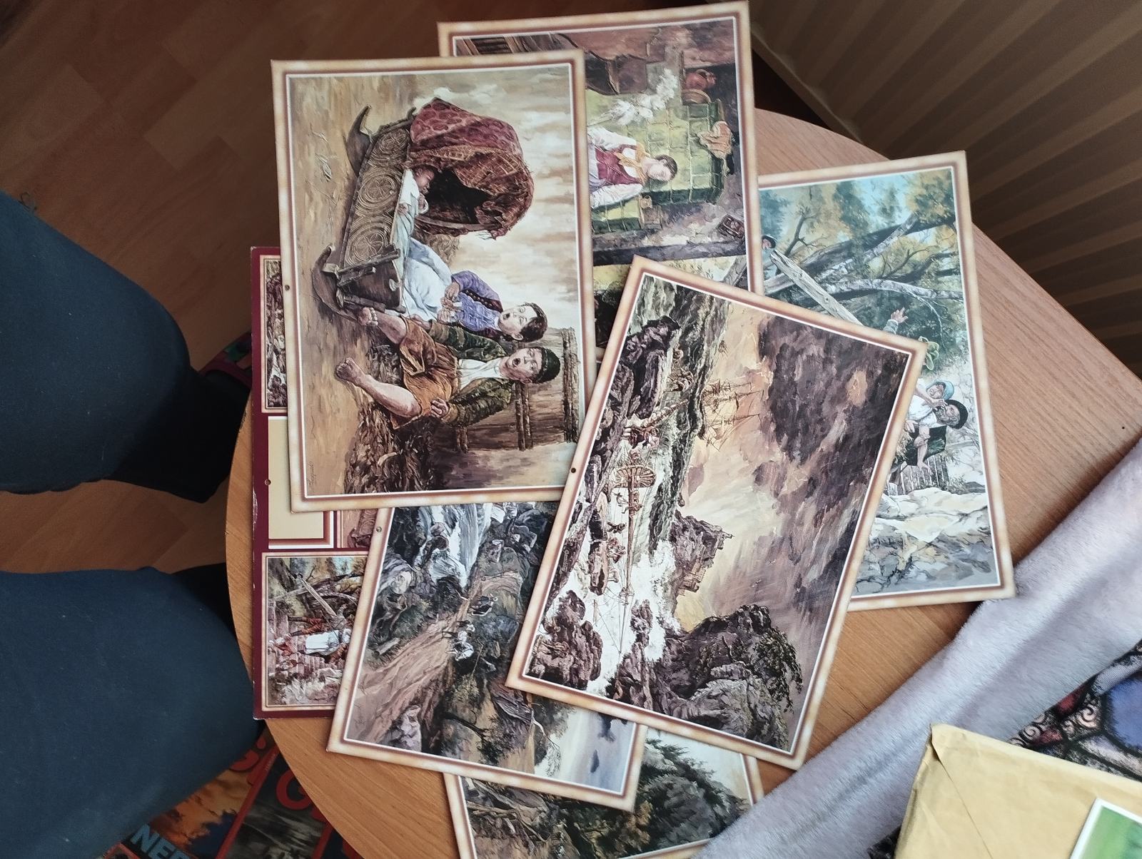 Stare slike koledarja za ukvirit