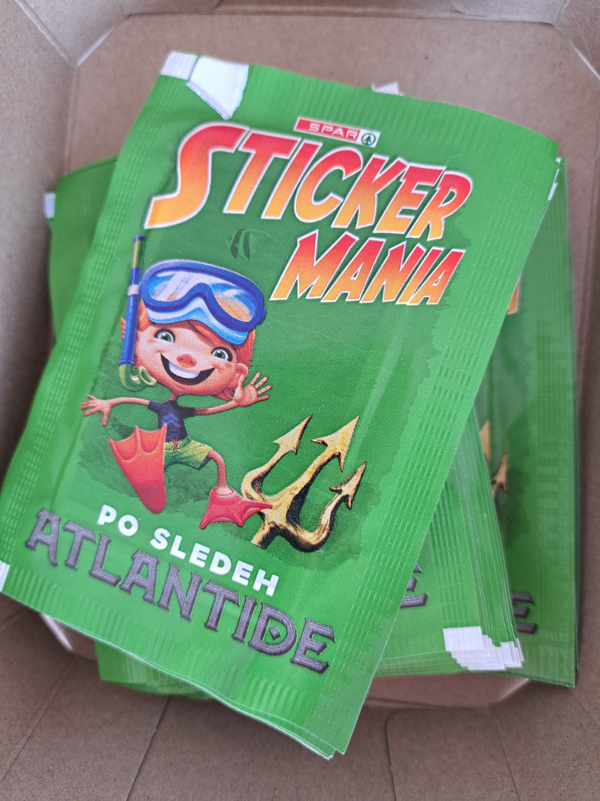 Sticker Mania Spar akrualne nalepke