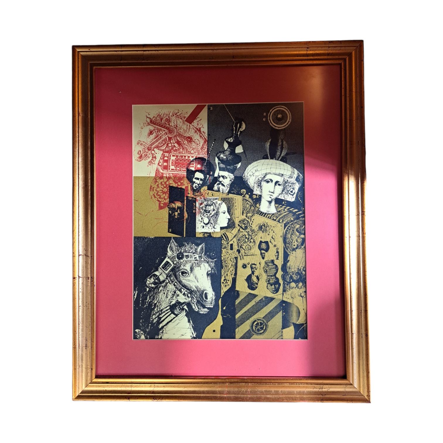 (7806) Mersad Berber; grafika; Slava; 61 cm x 74 cm