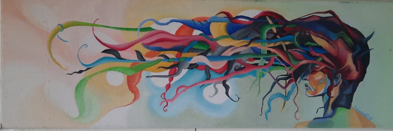 Čupa - olje na platno