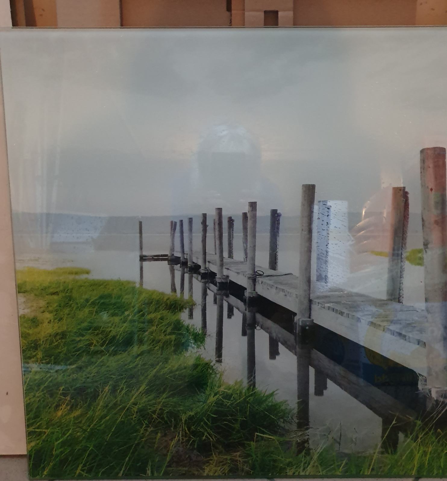 Moderno sliko na steklu prodam