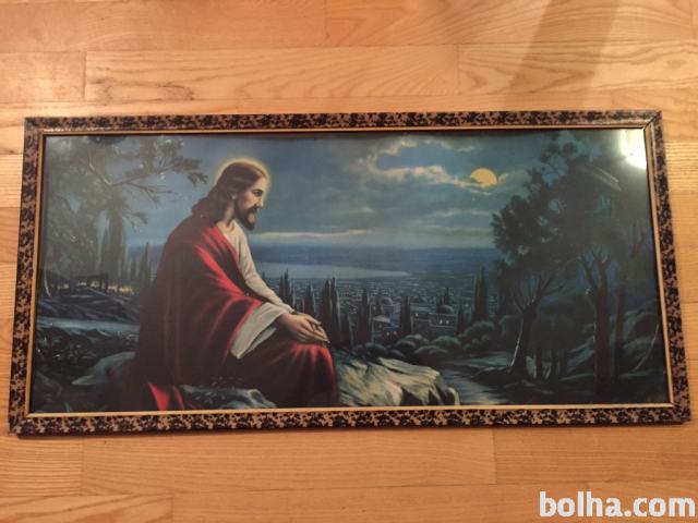 Nabožna slika, verski motiv Jezus