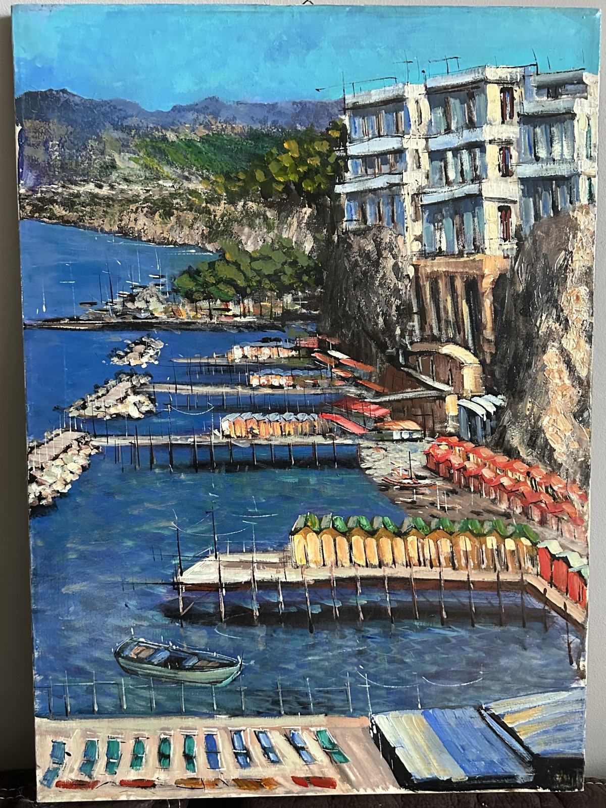 Olje na platnu, “Marina”, Italija, leto 1986