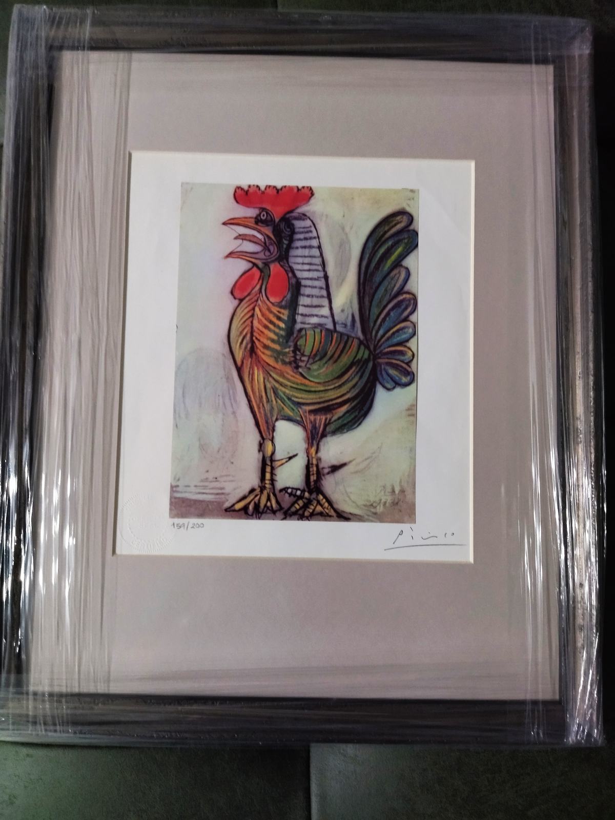 PABLO PICASSO ORIGINAL LITOGRAFIJA Z ORIG. PODPISOM IN CERTIFIKATOM