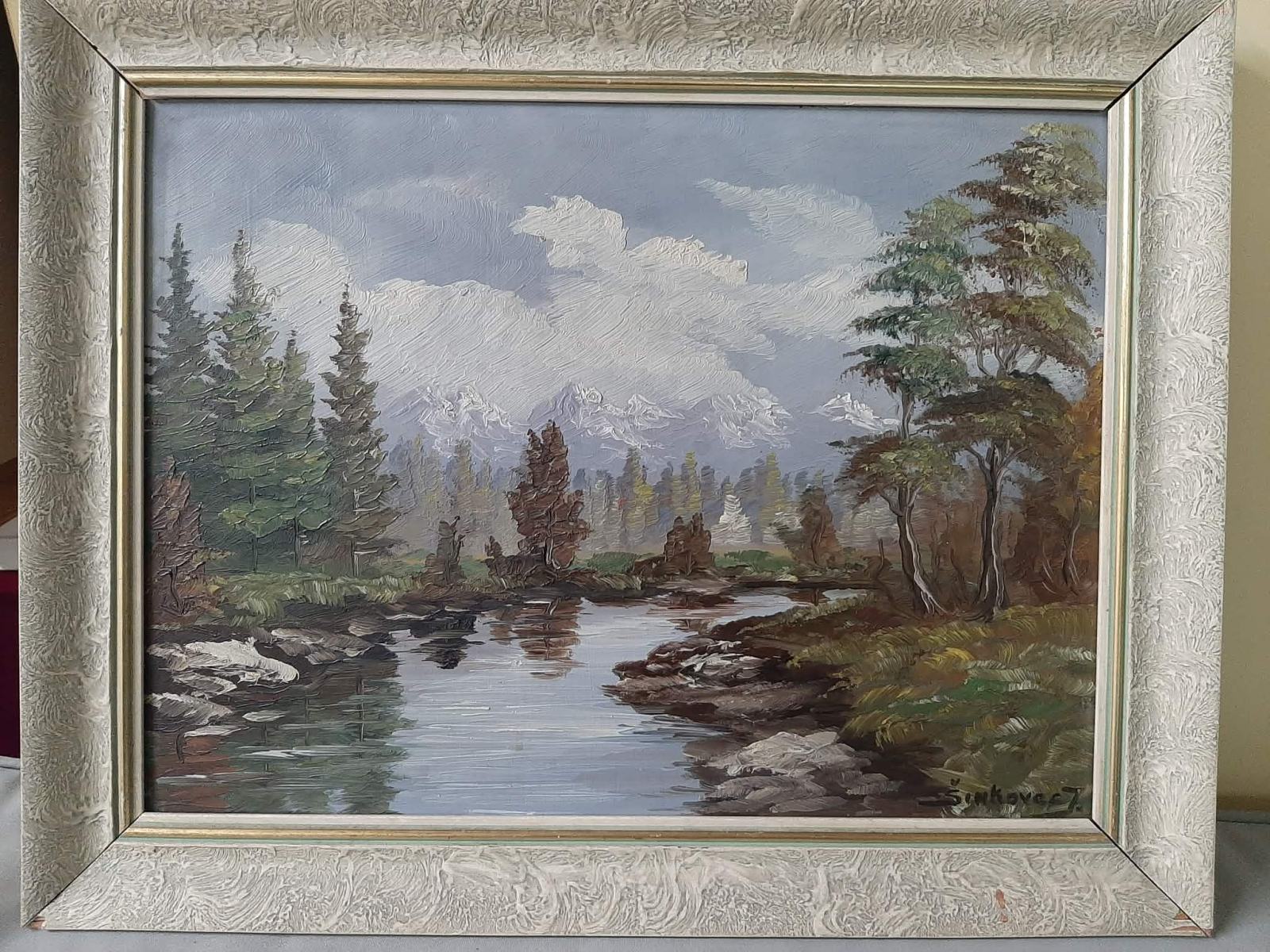 Prodam čudovito sliko, avtor Janez Šinkovec (39x29cm)