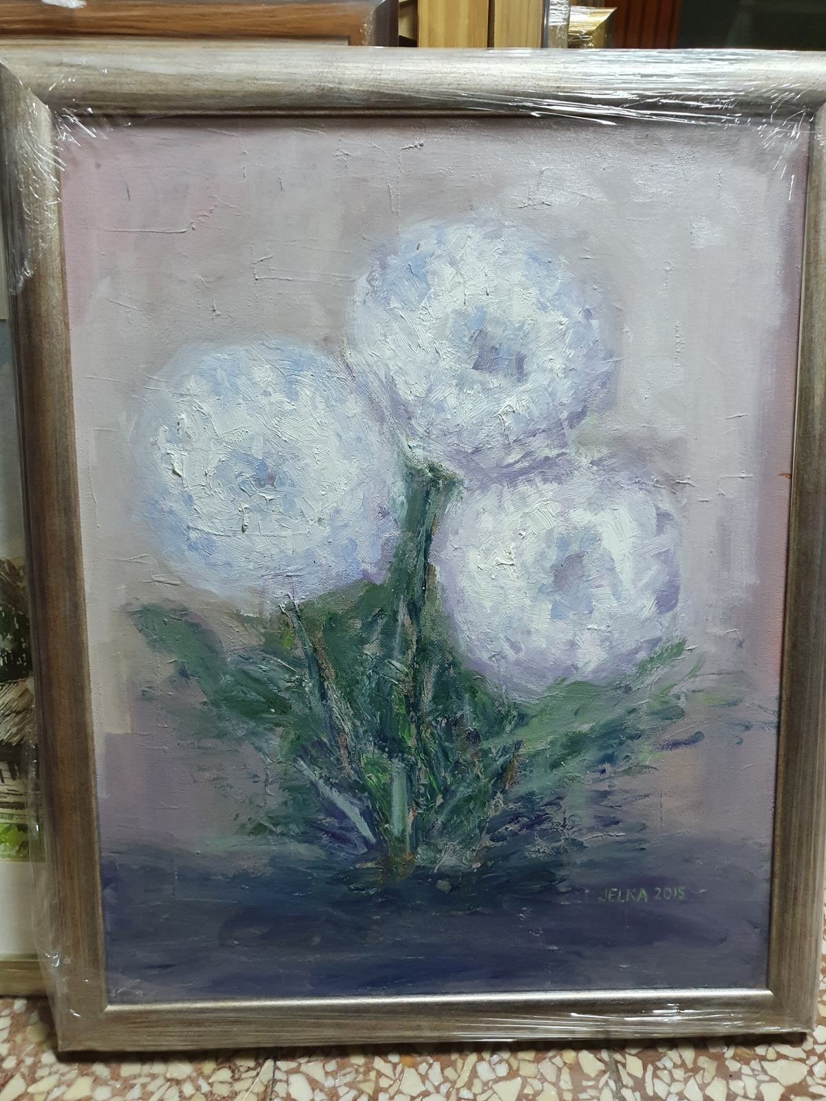 Prodam več slik okje na platno