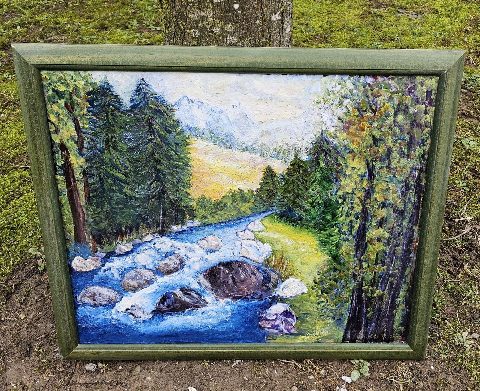 Slika 62 x 52 cm Stanje razvidno iz slik Cena 5€