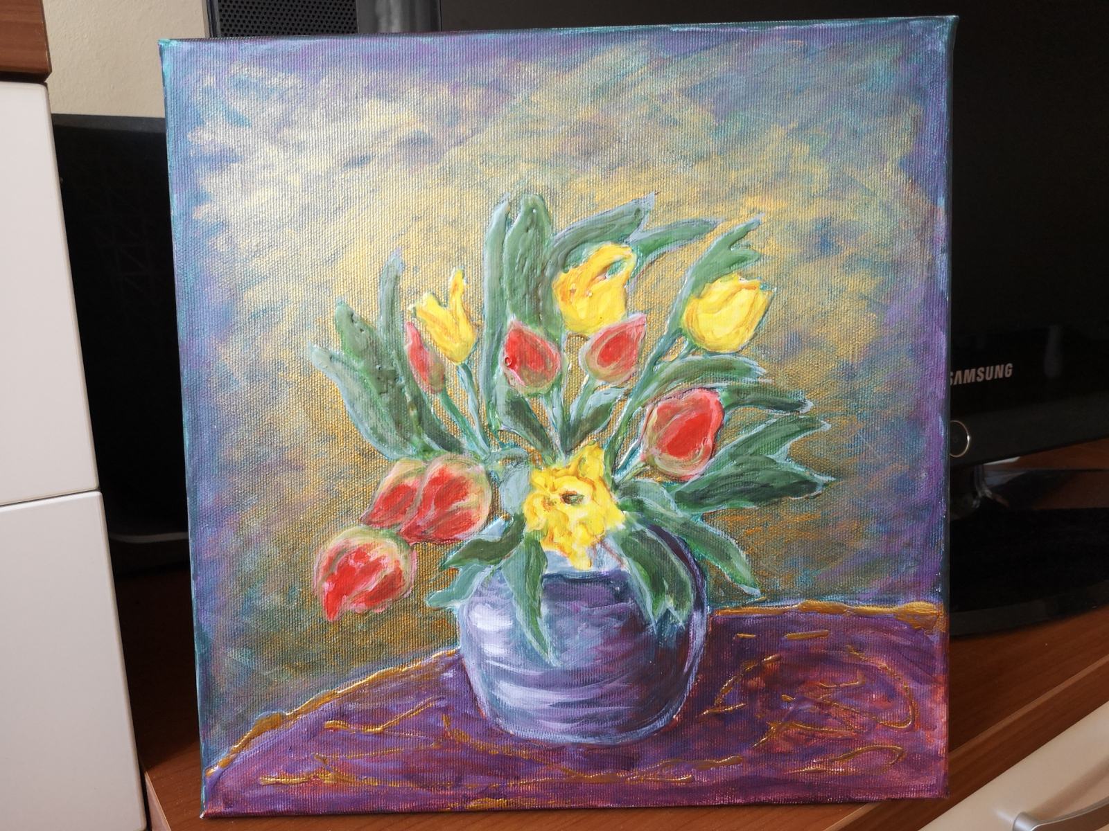 Slika - akril na platnu 30x30 cm