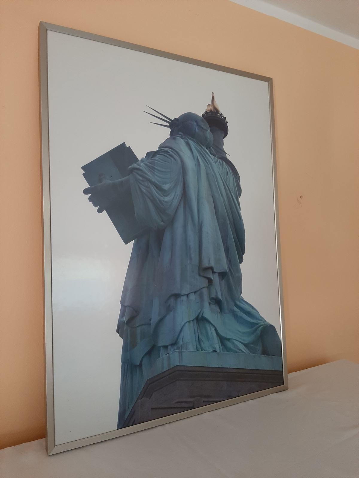 Slika Poster Okvirjena - Kip Svobode