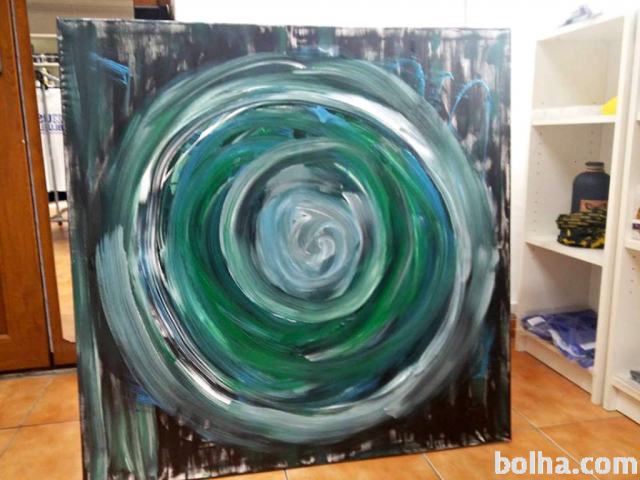 Slika XXL, akril, 100 x 100 cm