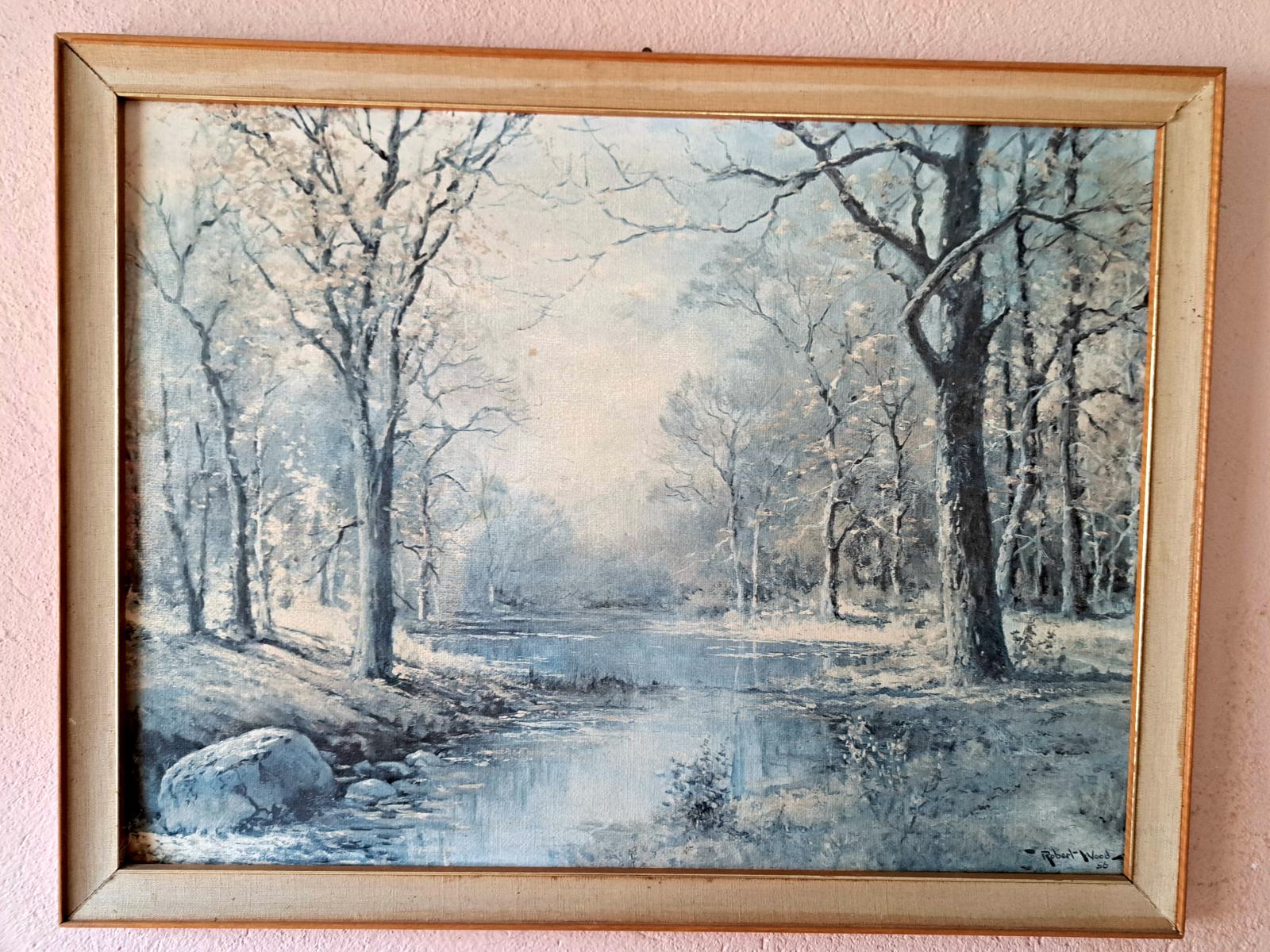 October morn by Robert Wood in 1956
