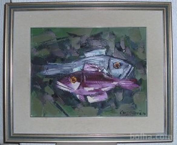 Umetniška slika RIBE