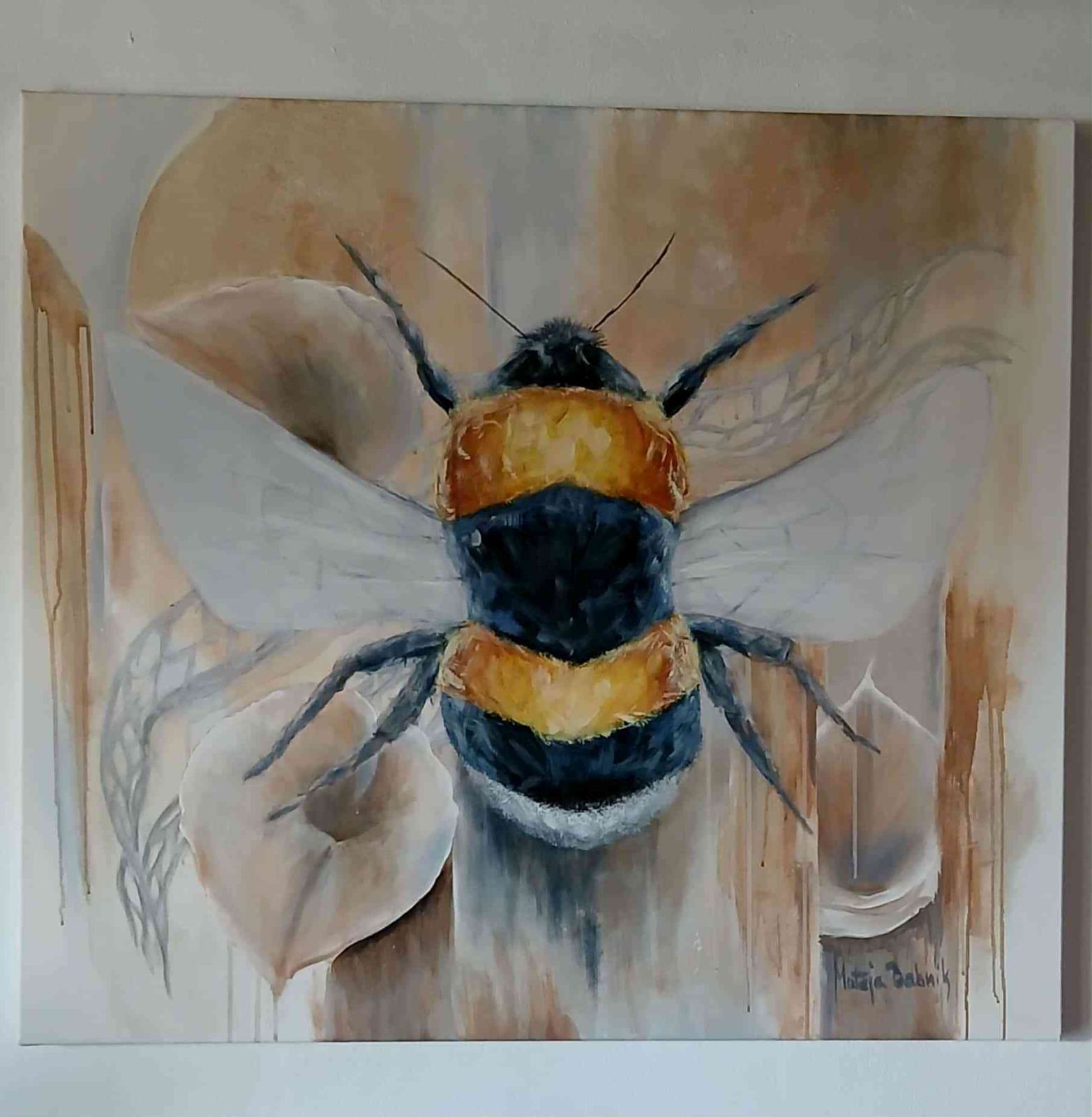 Velika slika 80 x 90 cm, original