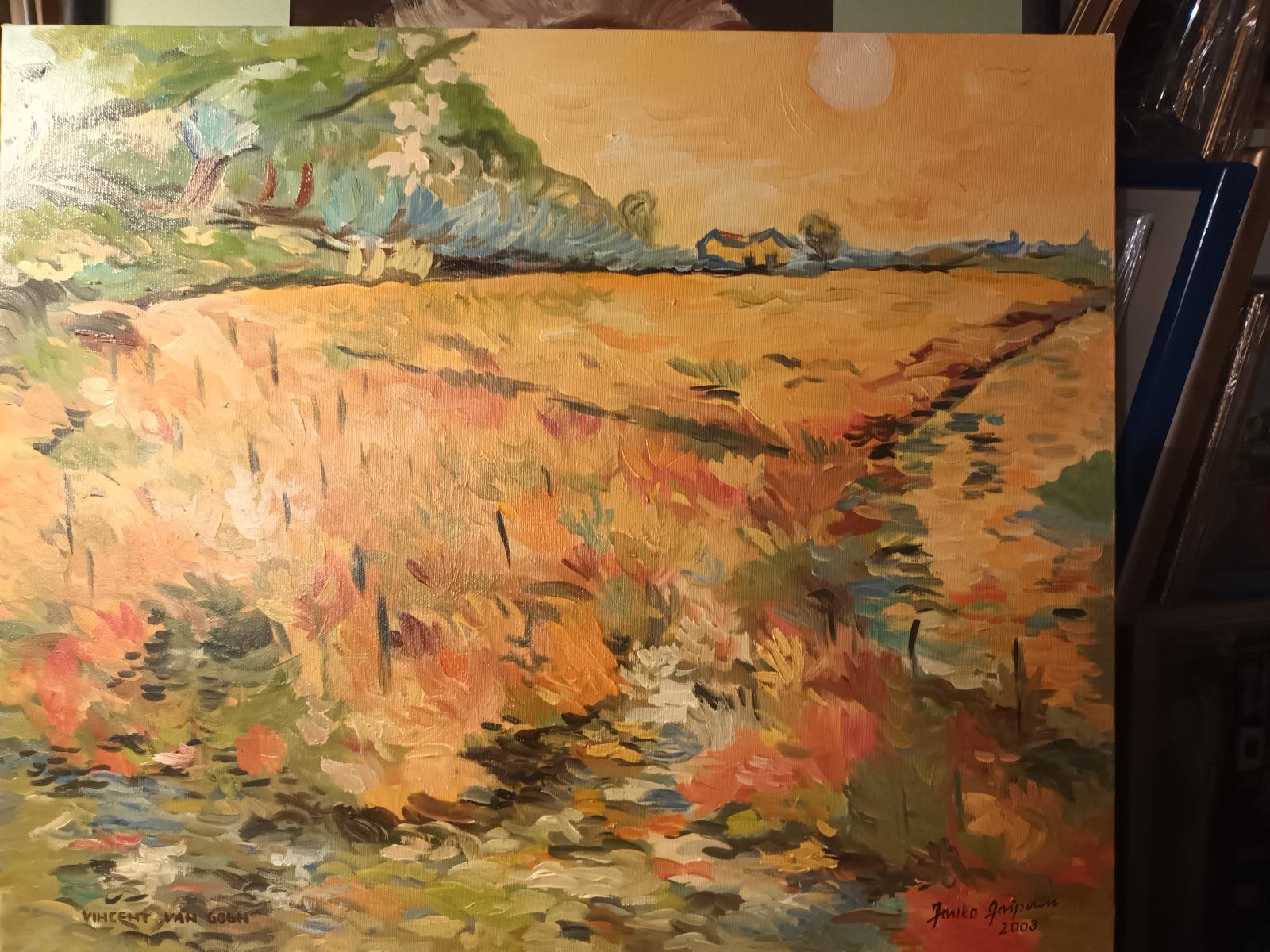 Vinograd - Slikar Janko Gašperin