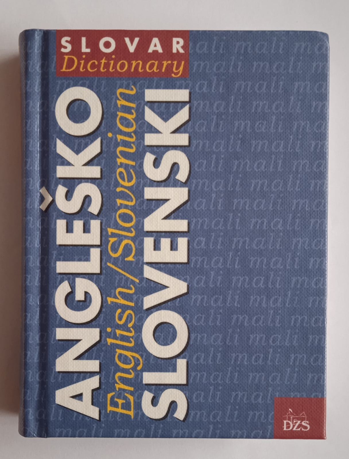 ANGLEŠKO SLOVENSKI ŽEPNI SLOVAR