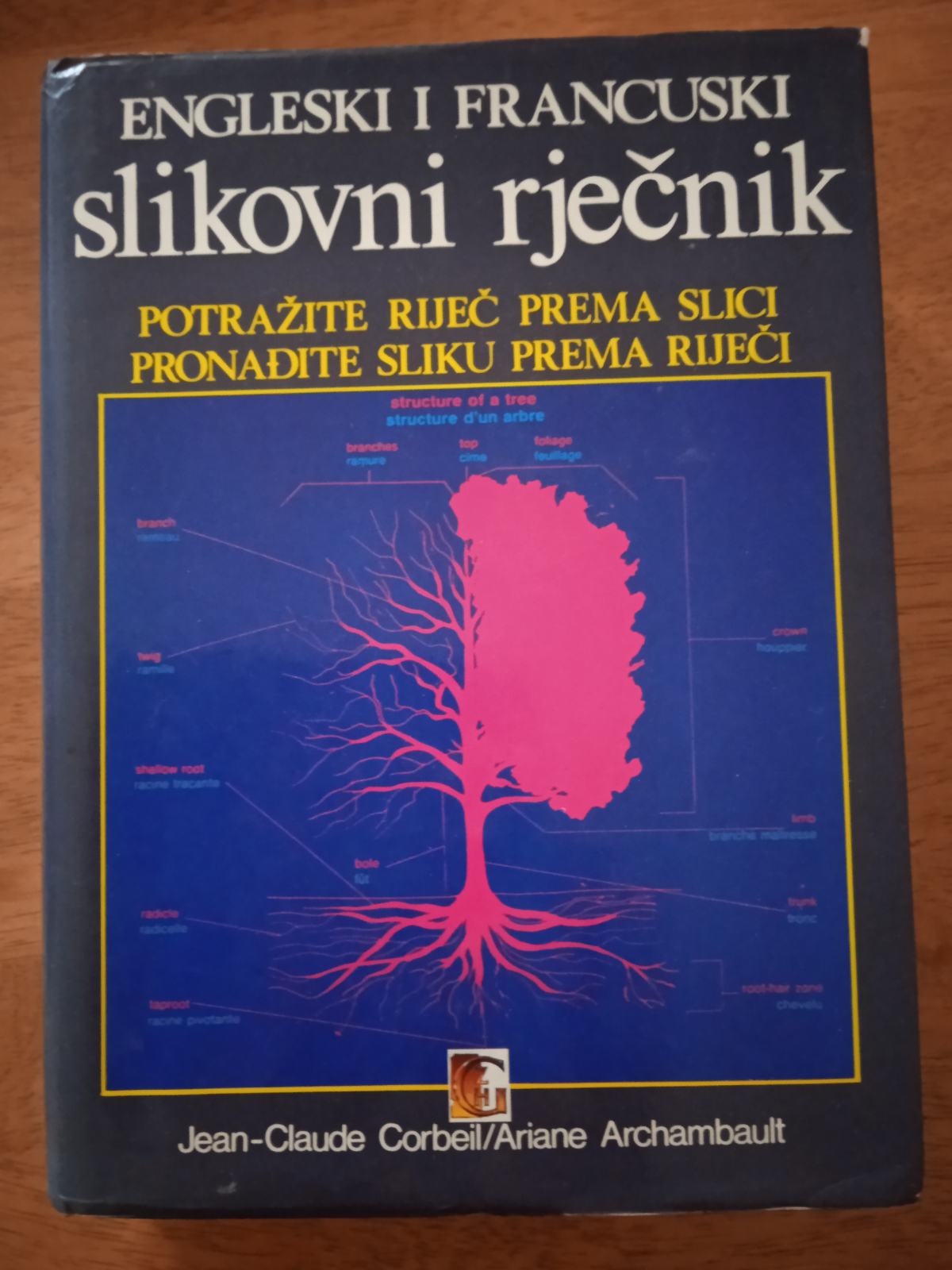Corbeil Jean-Claude, Engleski i francuski slikovni rječnik