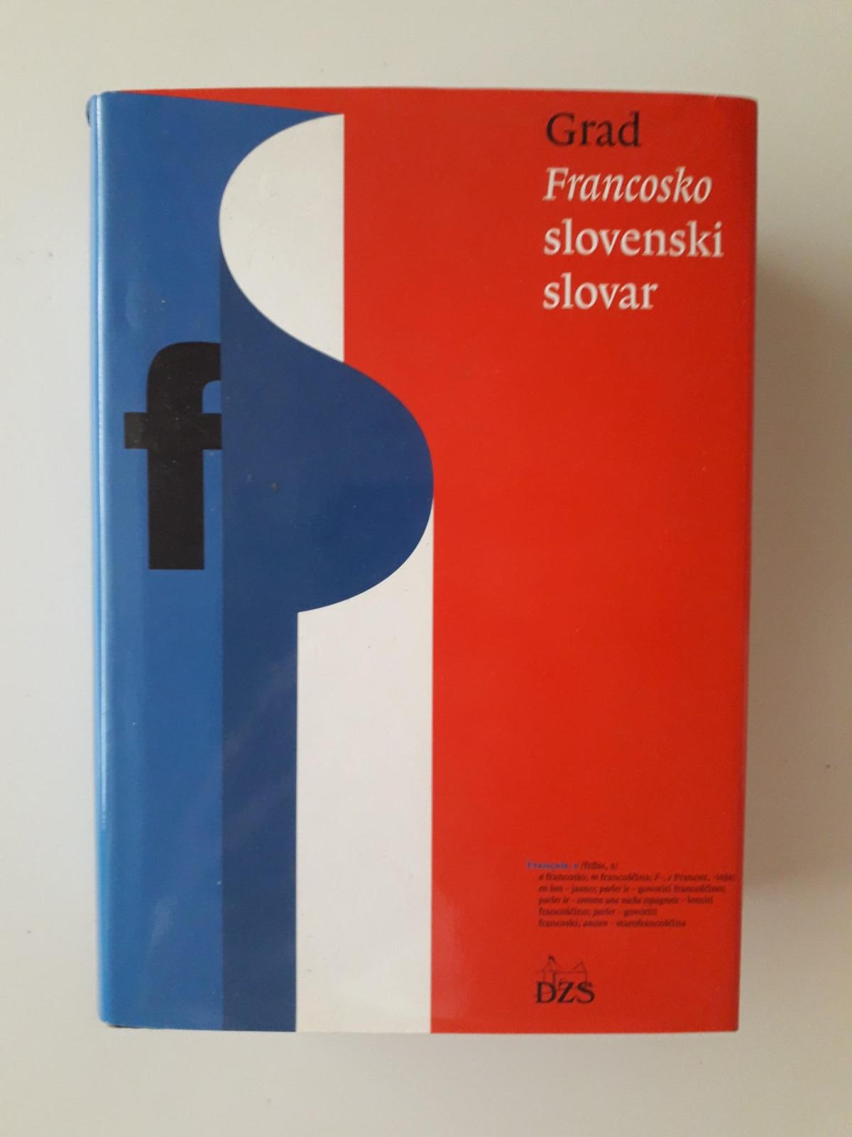 FRANCOSKO SLOVENSKI SLOVAR, GRAD