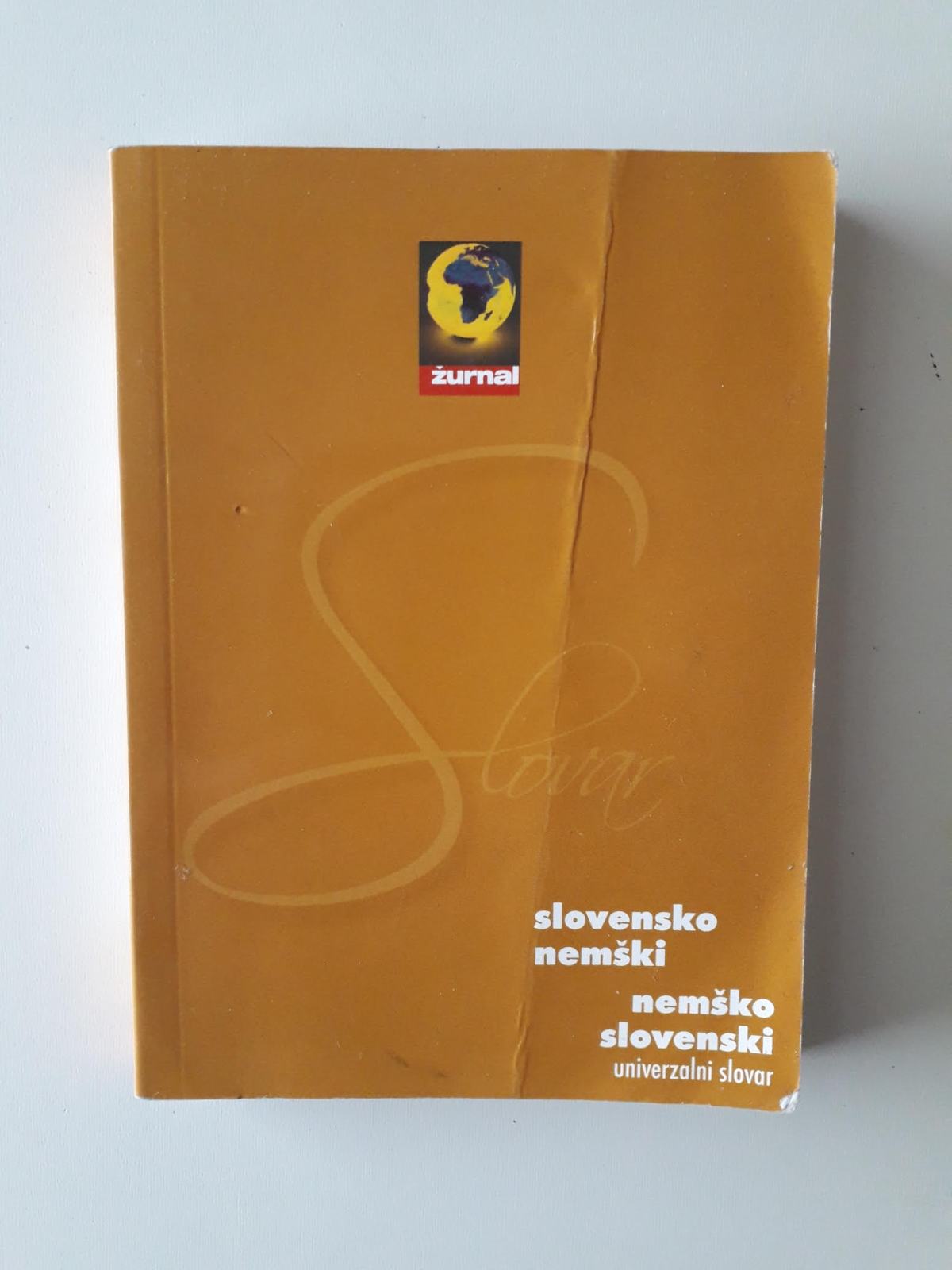 SLOVENSKO NEMŠKI, NEMŠKO SLOVENSKI UNIVERZALNI SLOVAR, ŽURNAL