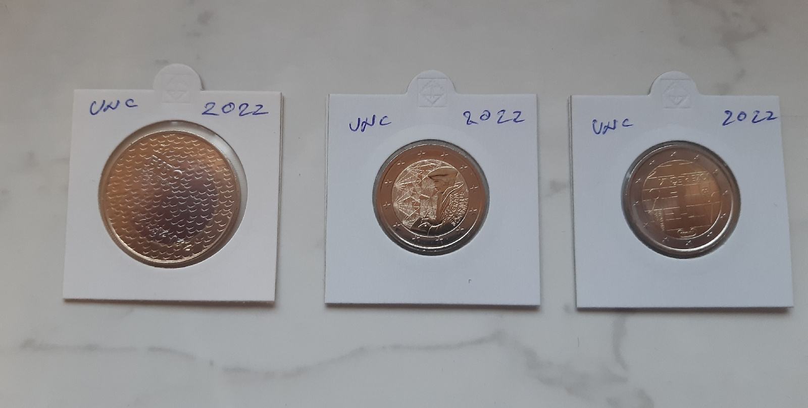 Slovenija 2022 set spominskih kovancev - UNC