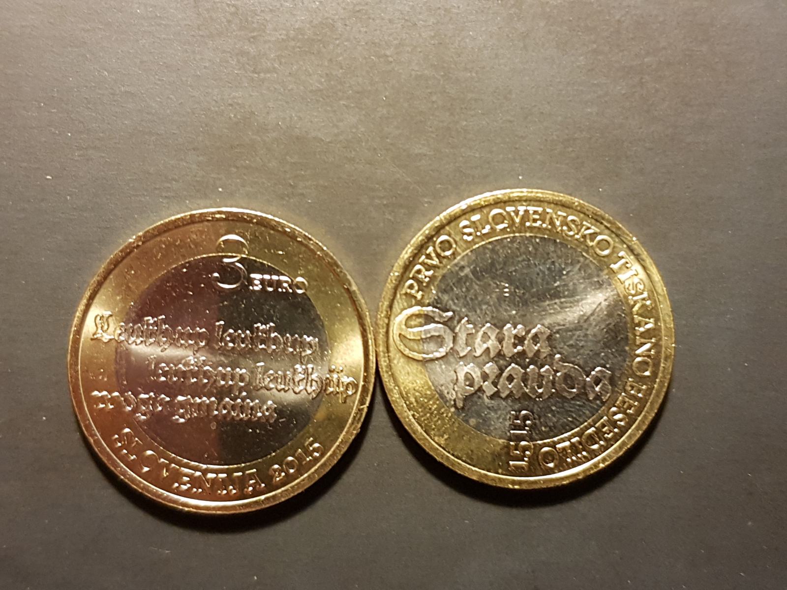 3 EURO STARA PRAVDA 2015 SPOMINSKI