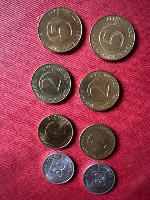 Kovanci tolar 1995--96