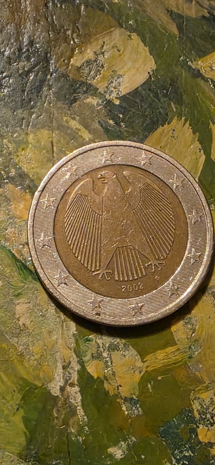 kovanec 2 €, nemčija 2002 G