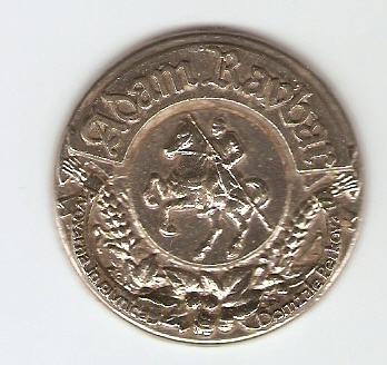 KOVANEC žeton ADAM RAVBAR