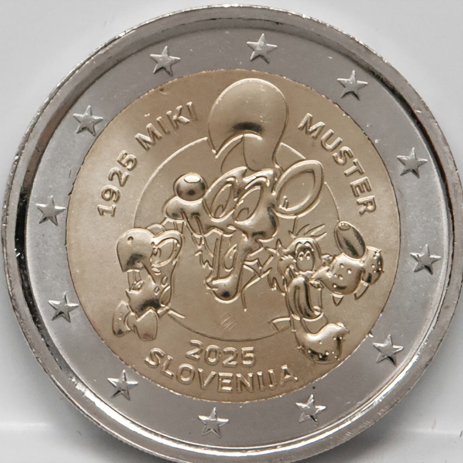 Miki Muster UNC 2 euro